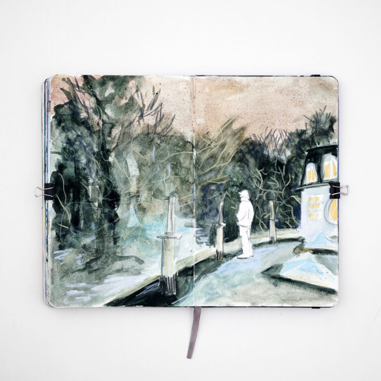 Fenne.be | April sketchbook