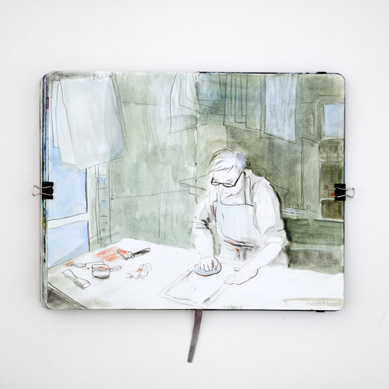 Fenne.be | April sketchbook